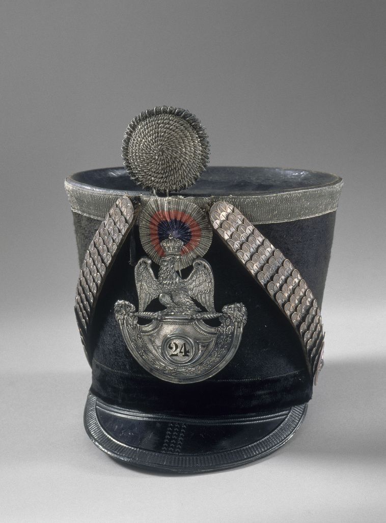 Tschako-Bleche der Leichten Infanterie im Kaiserreich 1804-1815 | 8ème